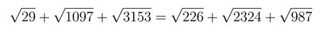 How Frequently Do Sums Of Square Roots Collide R Mathmemes