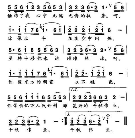 珍重那次选择 歌谱 简谱