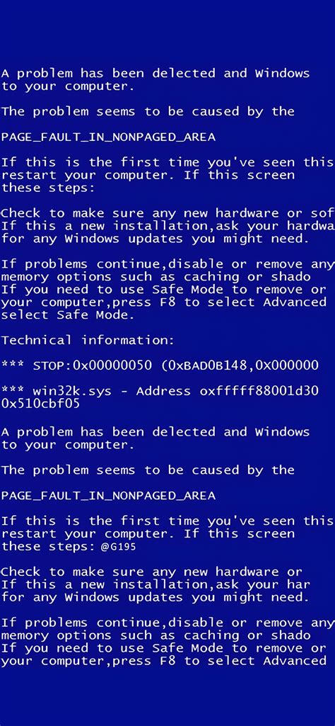 Windows Blue Screen Error Wallpapers Classic Iphone Wallpapers