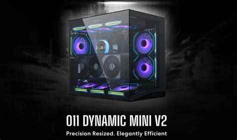 Lian Li O11d Mini V2 Compact Atx Case Gets Smart Upgrade