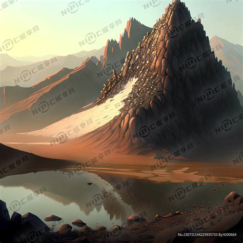 AI创作图昆仑山nipic 昵图网