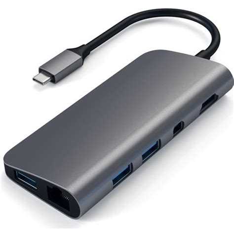 Адаптер Satechi Aluminum Type C Multimedia Adapter Space Grey
