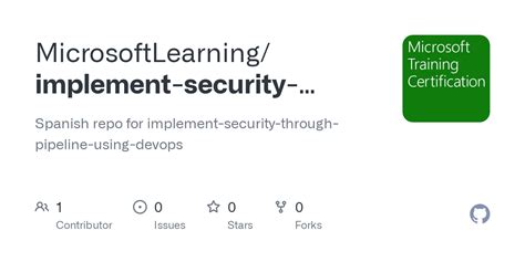 Github Microsoftlearningimplement Security Through Pipeline Using