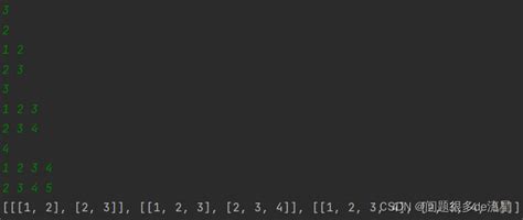 Python输入（一维列表、字符串、二维列表、三维列表等）程序输入一行为python列表原型 Csdn博客