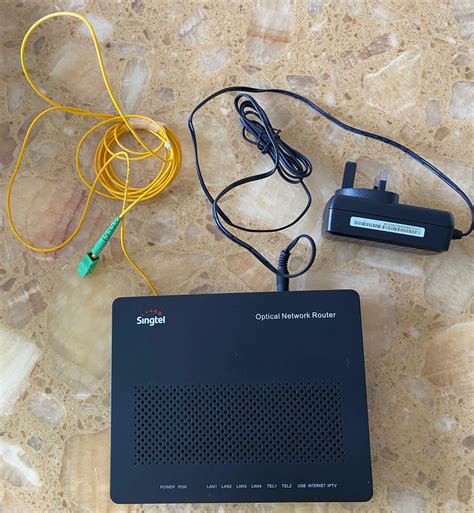 Singtel Optical Network Router Computers Tech Parts Accessories Networking On Carousell