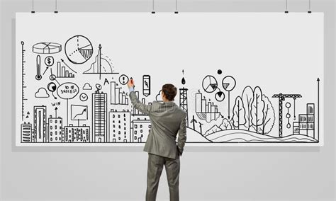 Presenting Business Strategy Stock Image Image Of Development Back 63658789