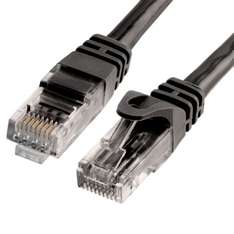 Patch Cord Cat6 UTP 0 5M Black Cyprus PC