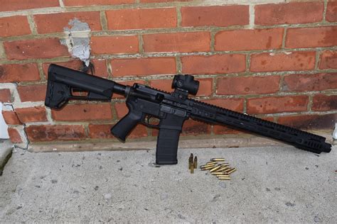 Parallax Tactical Super Slim Ffssr 17 5 Gen 3 M Lok Handguard