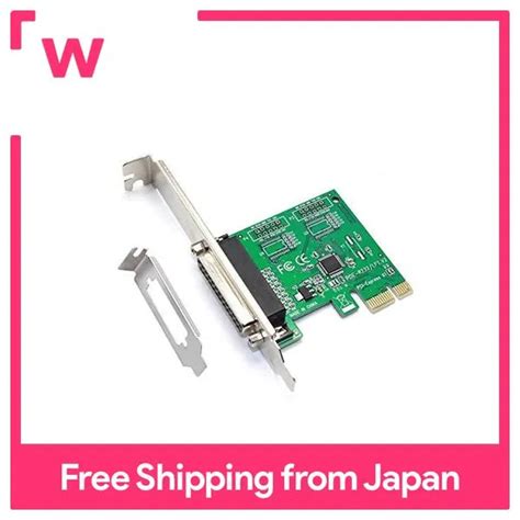 PCI E To Parallel Port Card LPT PCIE To Printer Port Hole Expansion Card Port DB Parallel