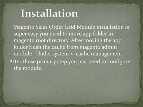 ppt magento sales order grid powerpoint presentation free download