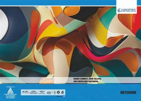 Single Line Whitepage Fontex A4 Writing Notebook At ₹ 45piece In