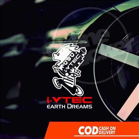 สติ๊กเกอร์ Mesin I Vtec Has A Machine การตัดบน Shopee Thailand