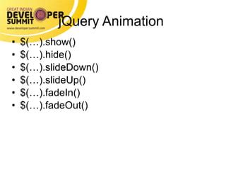 ASP NET AJAX And JQuery PPT