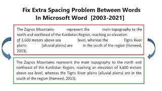 Fix Spacing In A Modified Justify Format Paragraph In Word Remove The