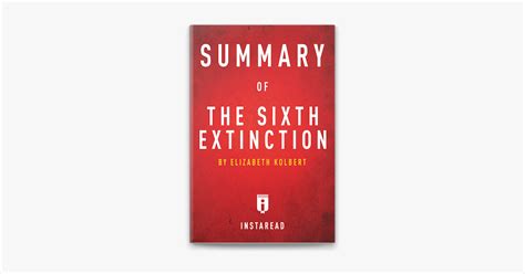 ‎instaread «summary Of The Sixth Extinction в Apple Books