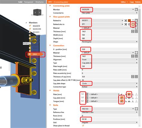 Advance Design BIM Link For The Structural Design Of A Steel Connection EN IDEA StatiCa
