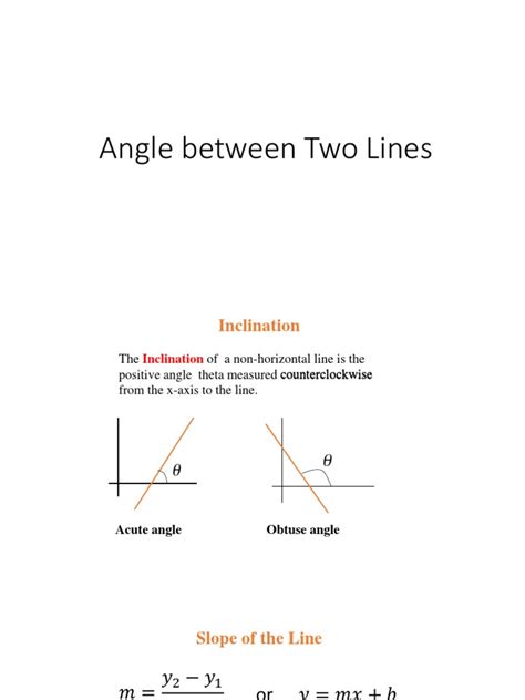 angle between 2 lines pdf angle triangle