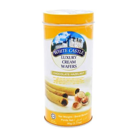 White Castle Luxury Wafer Rolls Hazelnut 90g Best Price In Sri Lanka
