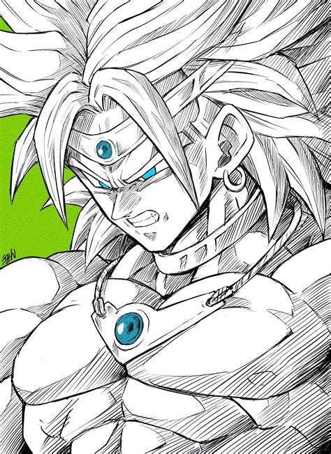 Broly Dragon Ball And 1 More Drawn By Liedein Danbooru