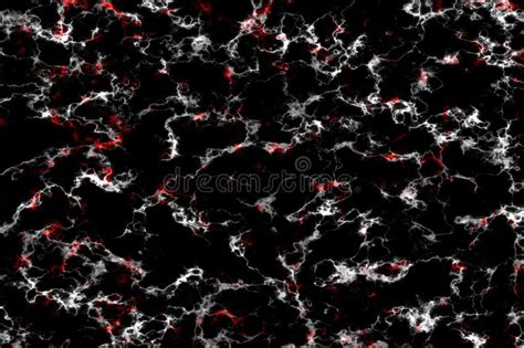 Red Ruby Mineral Gray White Line Texture On Black Marble Luxury