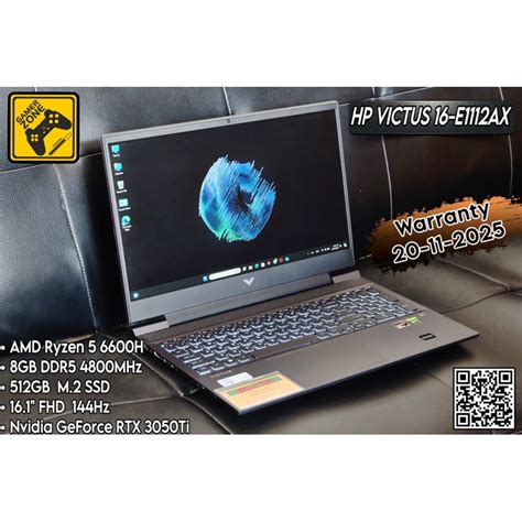 Hp Victus Gaming E Ax Amd Ryzen Rtx Ti Inch