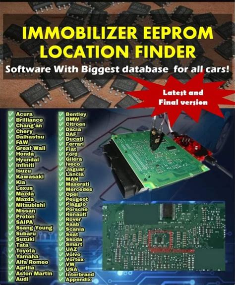 Immo Eeprom Location Finder Auto Xdiag