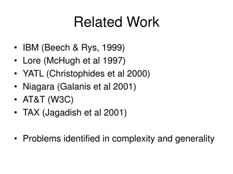 Ppt A Tree Based Algebra Framework For Xml Data Systems Powerpoint Presentation Id 9649350