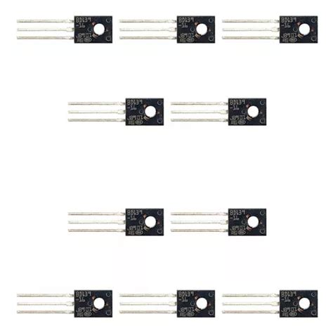 Stmicroelectronics Kit 10 Unid Transistor Bd139 16 Bd139 Npn 80v 1 5a
