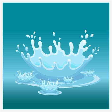Premium Vector Water Arch Isolated Illustration Vector