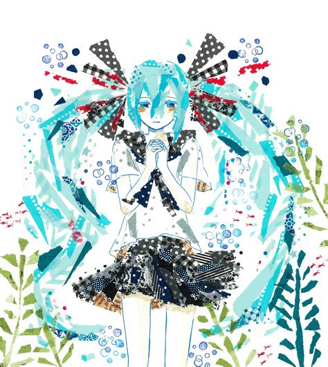 Poncho Ponpontyo 8 Bottle Miku Hatsune Miku Vocaloid Absurdres Commentary Request