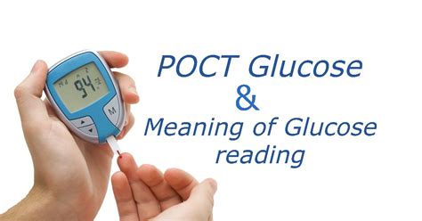 Important Points About POC Glucose Hematic Food