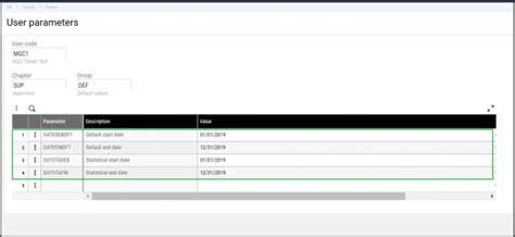 How To Setup A Default Date Range For Multiple Reports And Inquiries In Sage X3 Sage X3 Tips