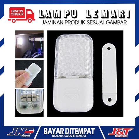 Jual Lampu Lemari Lampu Led Otomatis Lampu Sensor Otomatis Menggunakan Teknologi Sensor Magnet