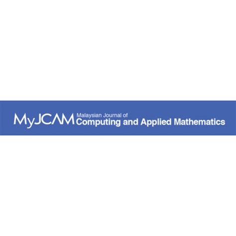 Malaysian Journal Computing Applied Mathematics Myjcam