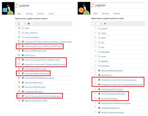 Sample Programs And Ml Walkthroughs Azure Data Science Virtual Machine