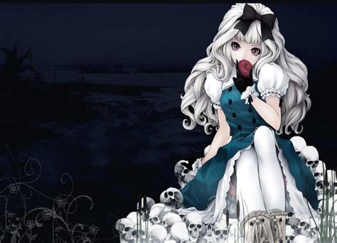 Cute Goth Girl Wallpapers Wallpaper Cave