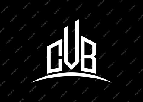 Premium Vector Letter Cvb Building Vector Monogram Logo Design