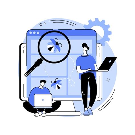 Premium Vector Beta Testing Abstract Concept Vector Illustration