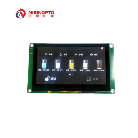 Uart 직렬 포트가있는 사용자 정의 터치 Lcd 디스플레이
