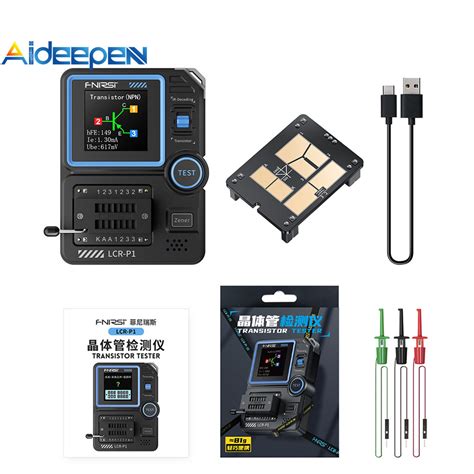 AIDEEPEN FNIRSI LCR P11 44 Inch Transistor Tester Multi Function