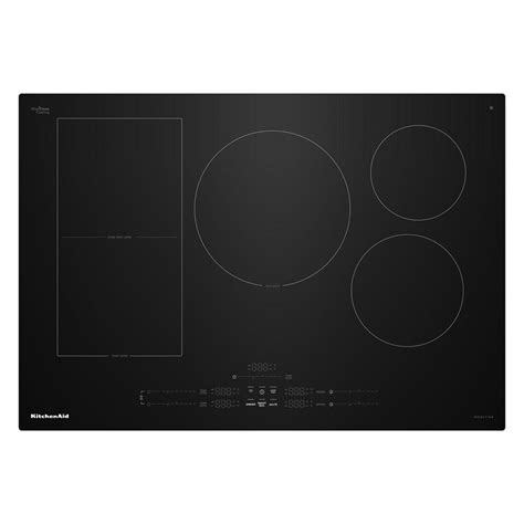 Kitchenaid 30 In 5 Elements Induction Electric Cooktop In Black With