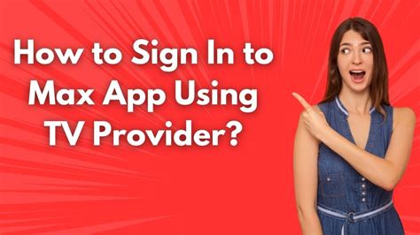 How To Sign In To Max App Using Tv Provider Step By Step Youtube