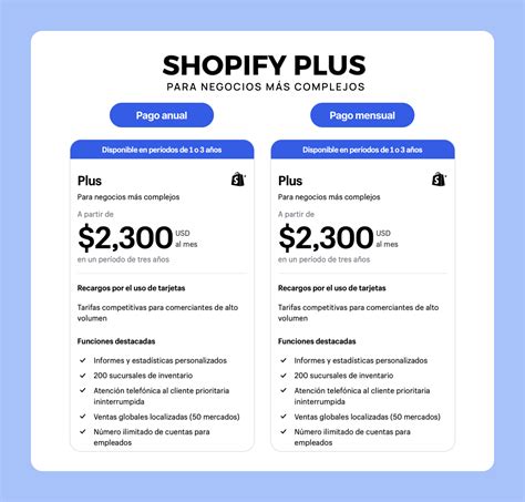 Precios De Shopify Descripción Completa De Costos — Kommo