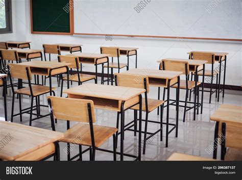 School Empty Classroom Image And Photo Free Trial Bigstock