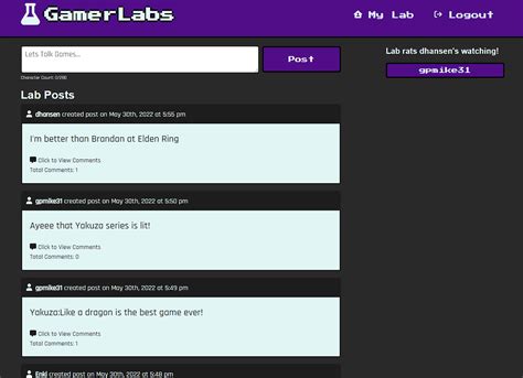Github Compuwill Gamer Labs