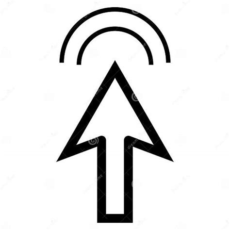 Cursor Pointer Mouse Cursor Arrow Pointer Click Symbol Stock Illustration Illustration Of