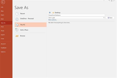 How To Save PowerPoint Presentations As PDF Files