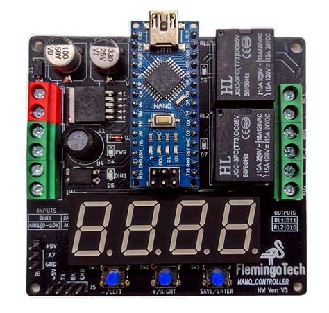 NANO Controller 1 Digital In 1 Analog In 2 Ouput Programmable Logic Controller Amazon In