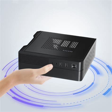 4x Mx02 Mini Itx Computer Case Htpc Host Chassis Usb2 0 Itx Enclosure Industrial Control Chassis