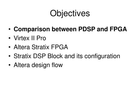 PPT DSP For FPGA PowerPoint Presentation Free Download ID